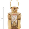 Cargo Lantern - Brass Oil Lamp 10" | Vermont Lanterns
