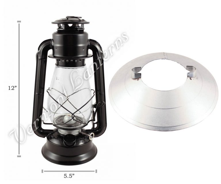 Hurricane Lanterns - Galvanized w/ Hooded Reflector - 12" | Vermont ...